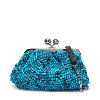 Max Mara Handtasche Weekend Max Mara 2615511085650 T&uuml;rkisfarben