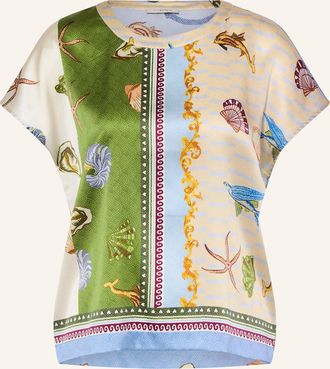 Lilienfels Lilienfels Blusenshirt Aus Seide weiss