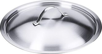 Contacto Edelstahl Deckel zur Serie 2100, 18 cm