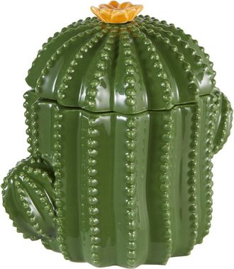 Atmosphera Atmosphera - Deko-dose yuca keramik gr&uuml;n 16xh15,5x11cm