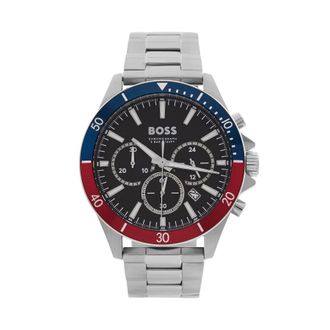 HUGO BOSS Uhr BOSS Troper 1514108 Silberfarben