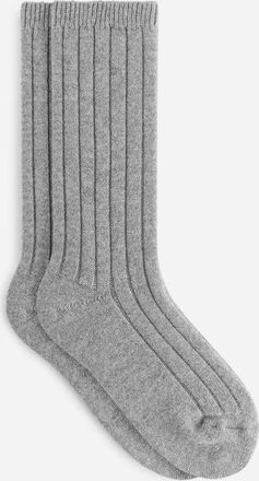 Arket Socken Aus Kaschmir Und Wolle -Grau