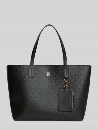 Tommy Hilfiger Shopper mit Strukturmuster