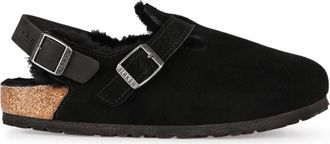 Birkenstock Femme, Chaussures, Noir, Taille: 38 EU Tokio Shearling