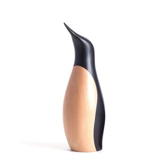 ArchitectMade Gro&szlig;er Pinguin Holzfigur