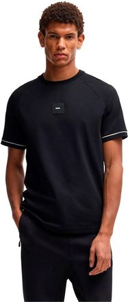 BOSS Tee Rib AC 10270236 01 Shirt Black001 M