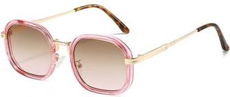 Generic Lunettes De Soleil &Agrave; Monture Fine For Hommes Et Femmes, For Les Vacances, La Conduite Trajets Quotidiens(Pink)