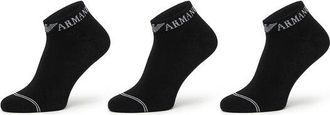 Emporio Armani Kurze Socken EW000584 AF20515 MC215 Schwarz