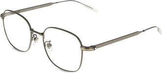 Montblanc lunettes de vue rectangulaires - Gris