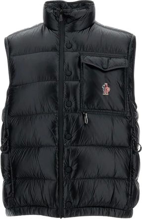 Moncler Homme, Vestes, Noir, Taille: L Gilet Technique