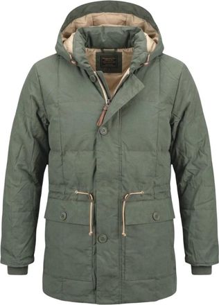 CHESAPEAKE'S Expedition Daunenparka HBT Wachs - - Coats - Herren - Gr&uuml;n - M