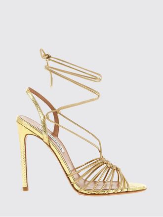 Aquazzura Sandales &agrave; Talons Femme couleur Or