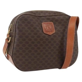 Celine Sac bandouli&egrave;re en plastique Pre-owned - Femme - Pre-owned - Brun - Taille: ONE Size