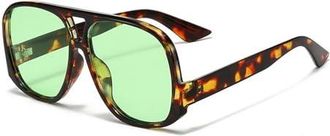 Generic Lunettes De Soleil Rétro Carrées Surdimensionnées For Hommes Et Femmes, Polarisées, For Lextérieur, La Conduite, Les Vacances, Les Fêtes, Les Photos(G