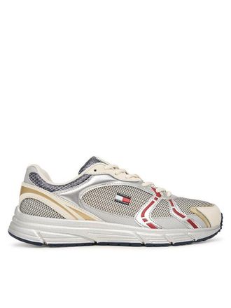 Tommy Jeans Sneakers Tjw Modern Runner Metallic EN0EN03153 Grau