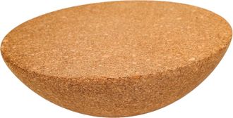 Generico Balance Board - Stabilit&auml;tstrainer aus Holz und Kork, rutschfestes &Uuml;bungsbrett, Rehabilitationsausr&uuml;stung, Fu&szlig;training, Trainer, Balance, Yoga