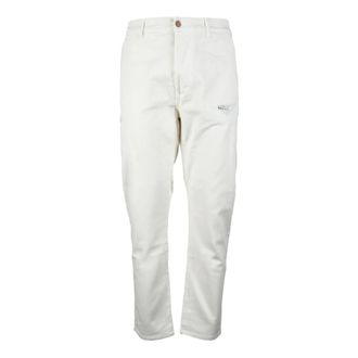 Daniele Alessandrini Graue Baumwoll Elastan Jeans - - Jeans - Herren - Wei&szlig; - W31