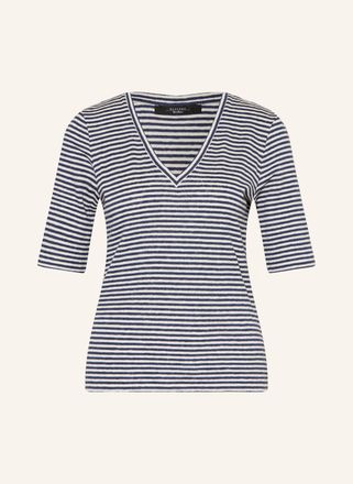 Max Mara Weekend Max Mara T-Shirt Opzione Aus Leinen blau