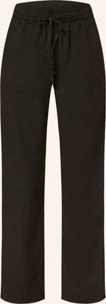 Neo Noir Neo Noir Marlenehose Sonar Mit Leinen schwarz