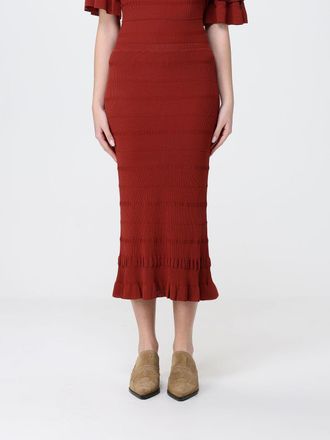 Twinset Jupe TWINSET Femme couleur Rouge Brique