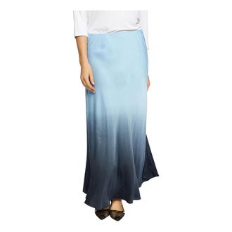 2-Biz Femme, Jupes, Bleu, Taille: 42/44 FR Maxi Skirt