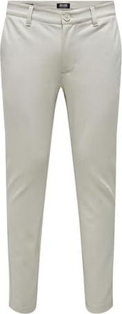 Only & Sons Pant Onsmark Slim Gw 0209 Pantalon Noos, Gris, 38W / 34L Hommes