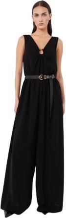 Max Mara Femme, Combinaisons et Ensembles, Noir, Taille: 34 FR Jumpsuits
