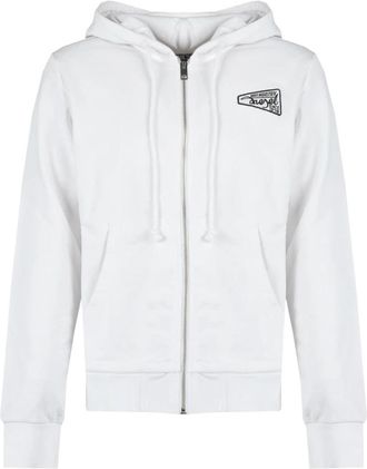 Diesel Ginn Hood - - Sweatshirts & Hoodies - Herren - Wei&szlig; - 2XL
