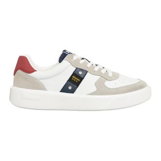 Blauer Homme, Chaussures, Blanc, Taille: 44 EU Baskets à lacets