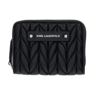 Karl Lagerfeld Kleine Geldb&ouml;rse - - Accessories - Damen - Schwarzk - ONE SIZE