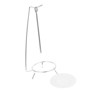 DOITOOL Edelstahl Skewer Stand Grillspieß Halter BBQ Zubehör Vertikaler Spießständer für Fleischspieße und Kebabs Praktischer Grillständer mit Nadelhalter für