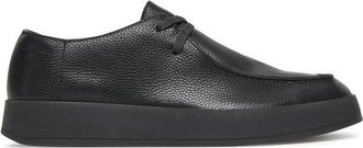 Calvin Klein Halbschuhe Hybrid Cup Wallabee Lth HM0HM02062 Schwarz