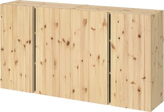 IKEA IVAR Wandschrank mit T&uuml;ren