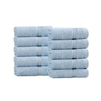 Superior NS Towel Parent Handtuch-Set, Baumwolle, Hell, blau, Face, 10
