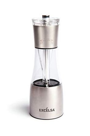 Excelsa Brunch Time Salz- und Pfeffermühle Duo silberfarben