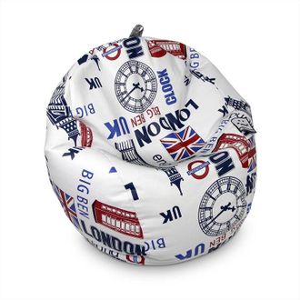 Happers Happers - Pouf Enfant Similicuir London