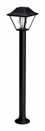 Philips Alpenglow Au&szlig;enleuchten, E27-Fassung, wasserfest, schwarz, IP44, wetterfest, 17.399999999999999 x 17.399999999999999 x 89.87 cm