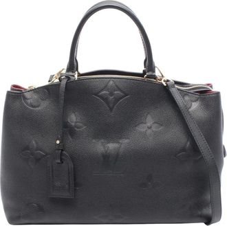 Louis Vuitton 2021-2025 Monogram Empreinte Giant Grand Palais satchel - Schwarz