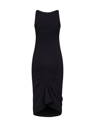 Jacquemus Womens Midi Dress The Regata Black Viscose