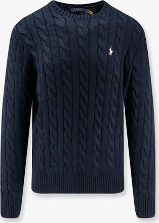 Ralph Lauren Cotton sweater with cable knit - POLO RALPH LAUREN - gender_Man
