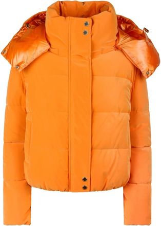 Patrizia Pepe Femme, Vestes, Orange, Taille: 36 FR Puffer Bomber