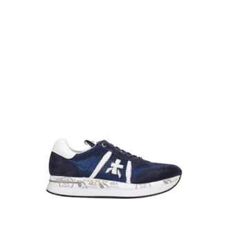 Premiata Hochwertige Ledersneaker mit einzigartigen Details - - Shoes - Damen - Blau - 40 EU