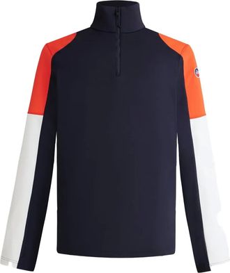 Fusalp veste Pravio à col zippé - Bleu