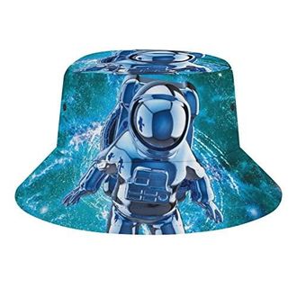 Generic Astronaute Spatial Chapeaux De Pêcheurs Mode Chapeaux De Visière Unisexe Bucket Hat pour Plein Air Loisirs Plage
