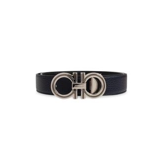 Ferragamo Double Adjus Belt - - Accessories - Herren - Blau - 110 CM
