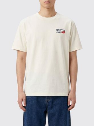 New Balance Baumwoll T-Shirt mit Logo