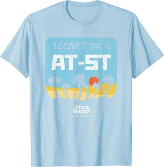 Star Wars Rogue One AT ST Deathstar Skyline T-Shirt