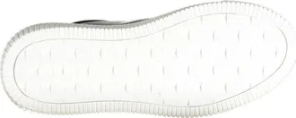 Calvin Klein Logo Leather Sneakers - Black