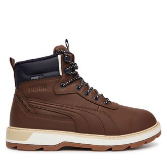 Puma Schn&uuml;rstiefeletten Puma Desierto v3 Puretex 393928 Dunkelbraun