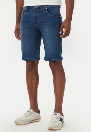 Beverly Hills Polo Club Jeansshorts P-SS26M-BJ494360 Blau Regular Fit